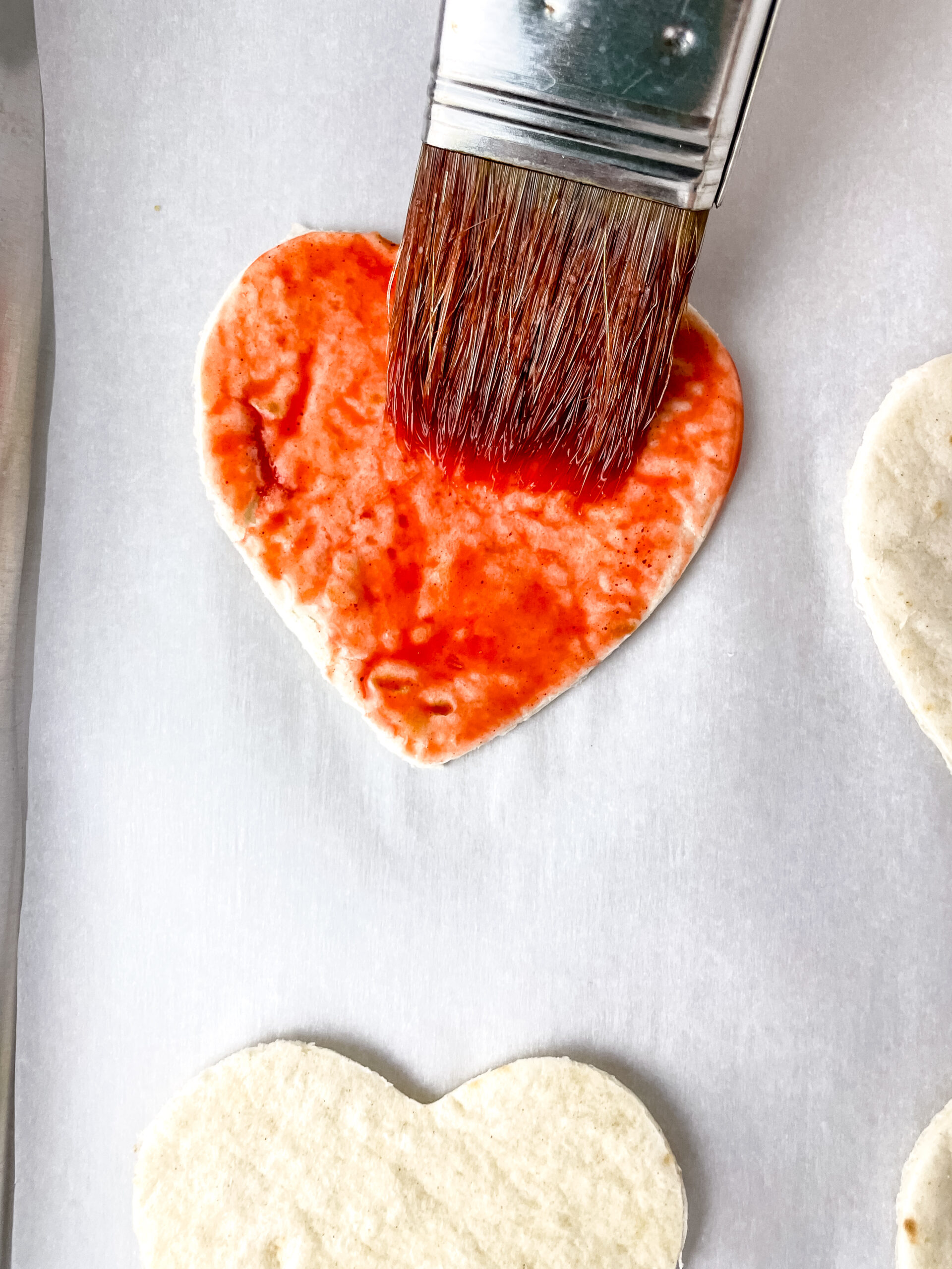 Valentine Heart Tortilla Chips with Cream Cheese Dip - Torrie Made It™