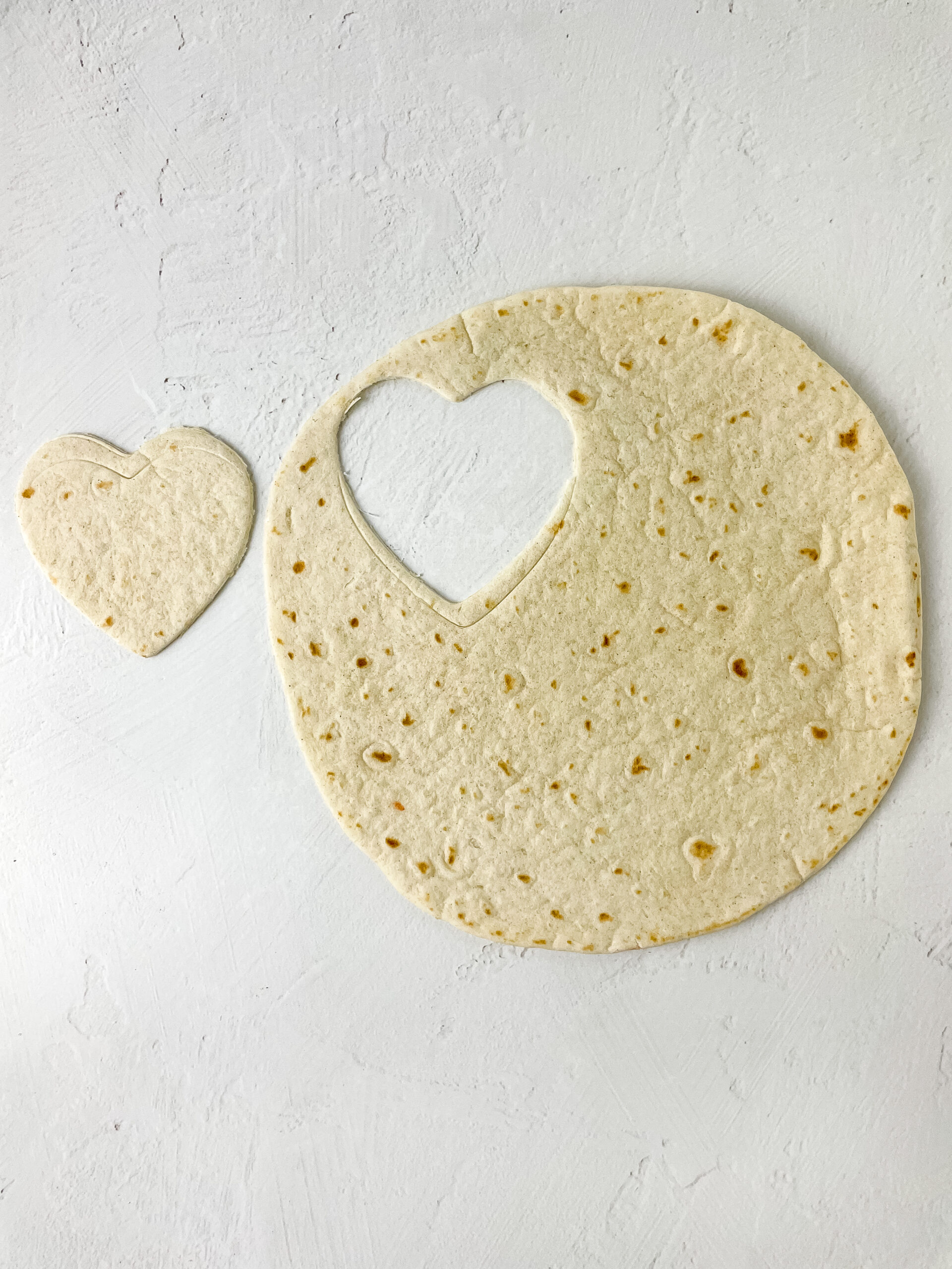 Valentine Heart Tortilla Chips with Cream Cheese Dip - Torrie Made It™